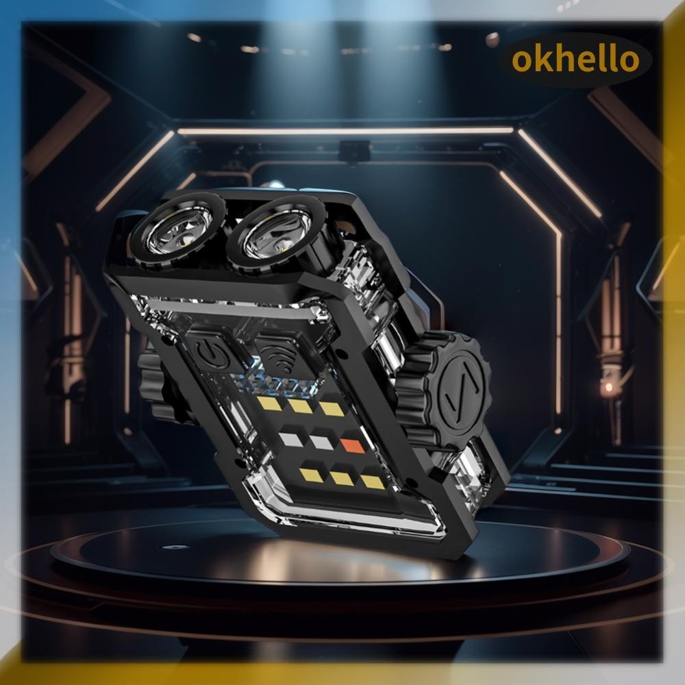 [Okhello.th] ไฟพวงกุญแจแบบพกพา LED คู่ 600mAh โคมไฟพกพาแคมป์ปิ้งแบบ ...