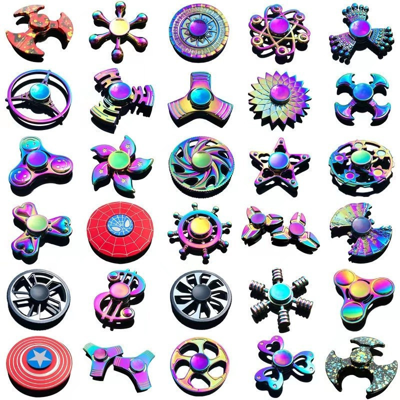 ของเล่น Spinner Spinner Spinner สังกะสีอัลลอยด์ของเล่น Gyroscope, Infinity ความเครียดบรรเทาของ ...