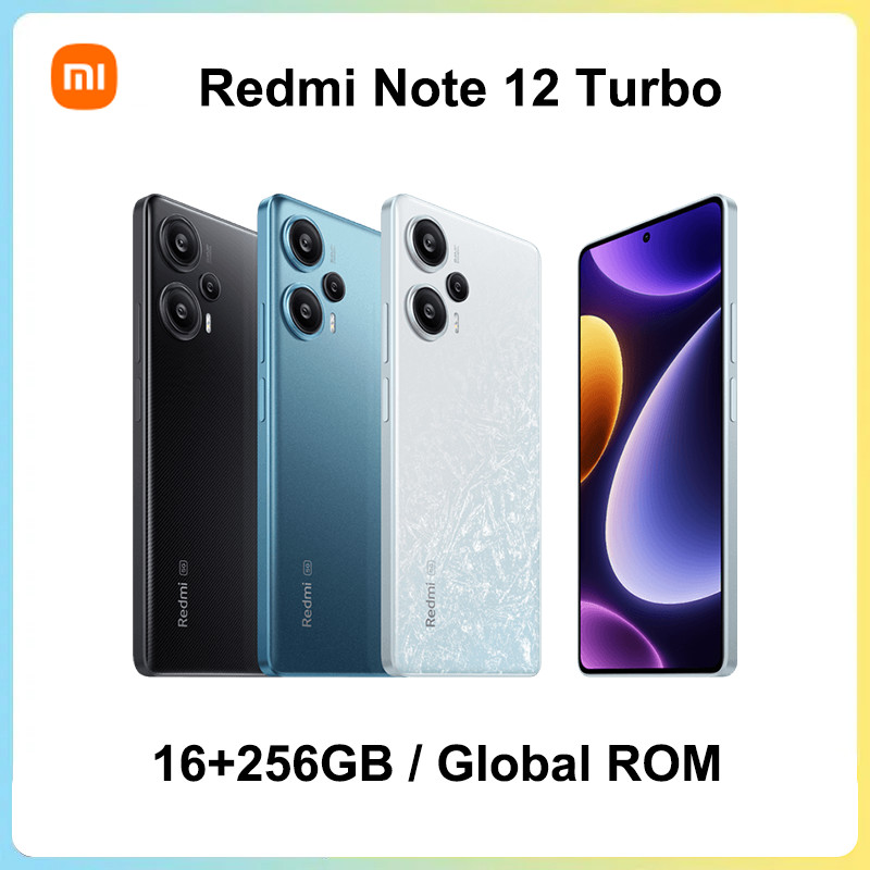 สมาร์ทโฟน Xiaomi Redmi Note 12 Turbo 5G | 16gb+256gb | Snapdragon 7+Gen2 | กล้อง 64MP | 5000 ...