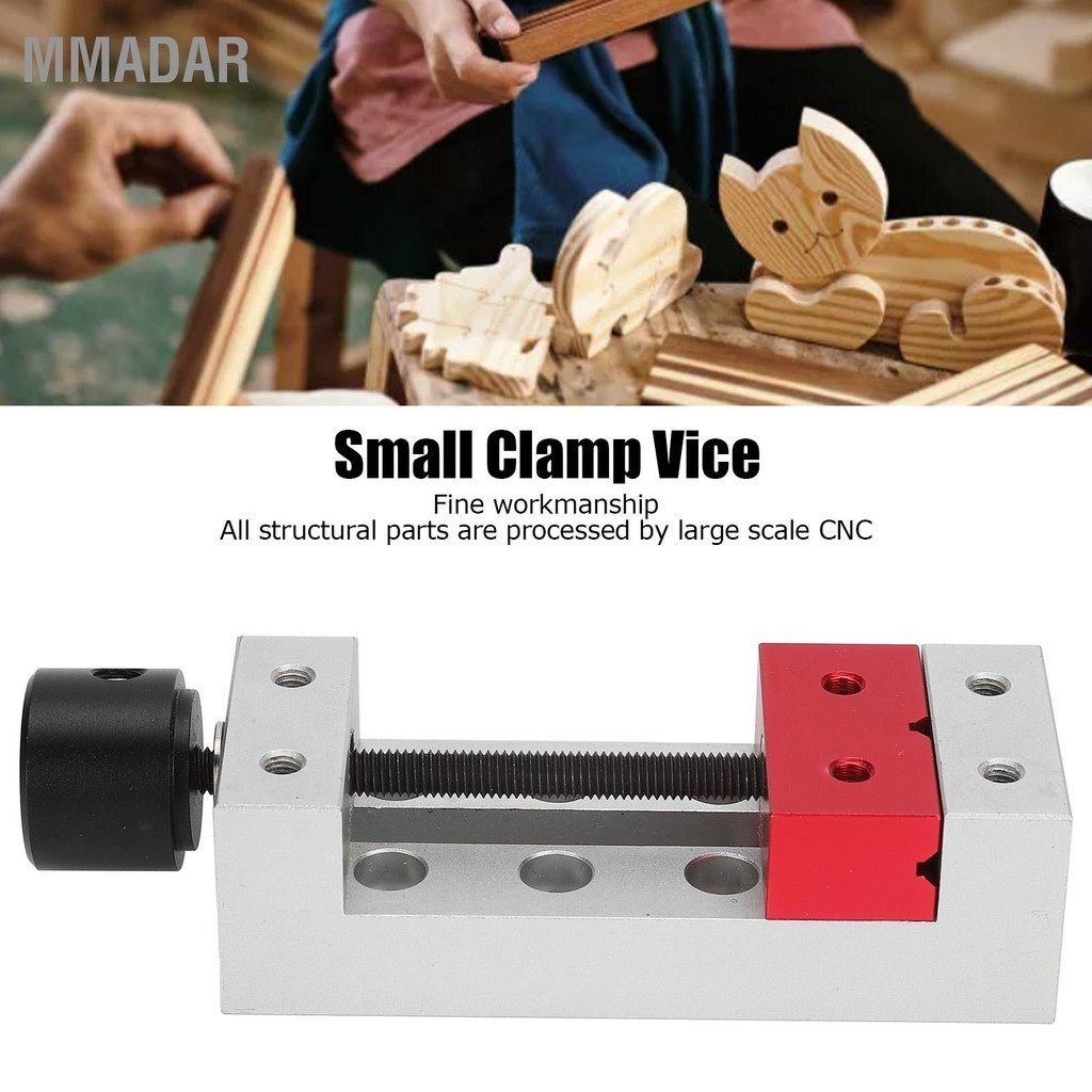 MMADAR Miniature Bench Table Vise ขนาดเล็ก Clamp Vice อลูมิเนียมงานไม้ ...
