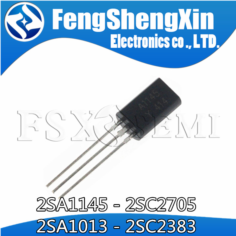 25 คู่ (25 ชิ้น A1145 25 ชิ้น C205) TO-92L 2SA1145 2SC2705 TO -92 (25 ...