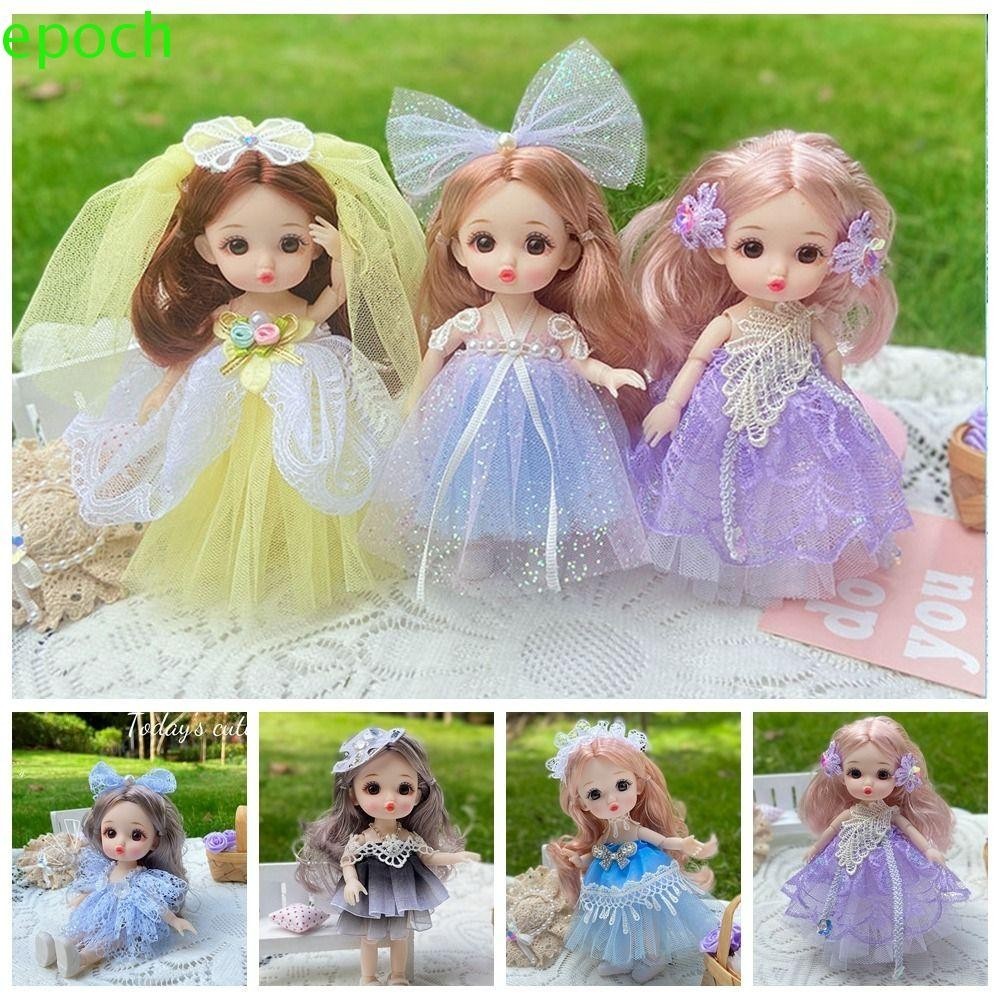 Epoch 16 ซม.ตุ๊กตา BJD, 16 ซม. 13 ข้อต่อ Big Eyes Princess ตุ๊กตา BJD ...