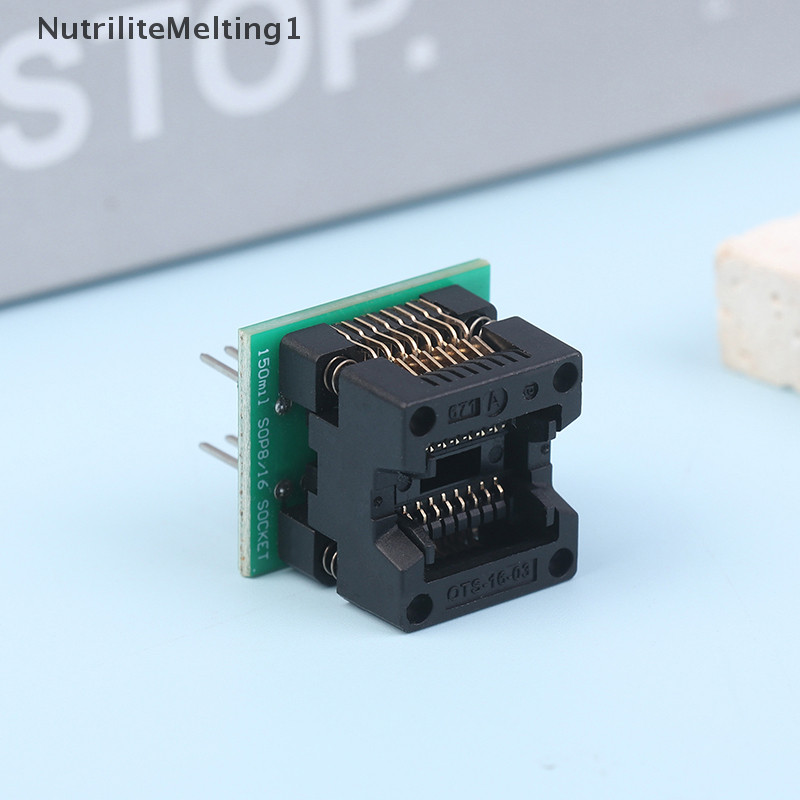 [nutrilitemelting1] Ic Test Socket N Body Sop16 To Dip16 Burning Socket