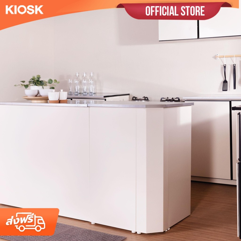 [E-tax E-Receipt] KIOSK ตู้ครัวเสริมเข้ามุมสำหรับห้องครัว | Shopee Thailand