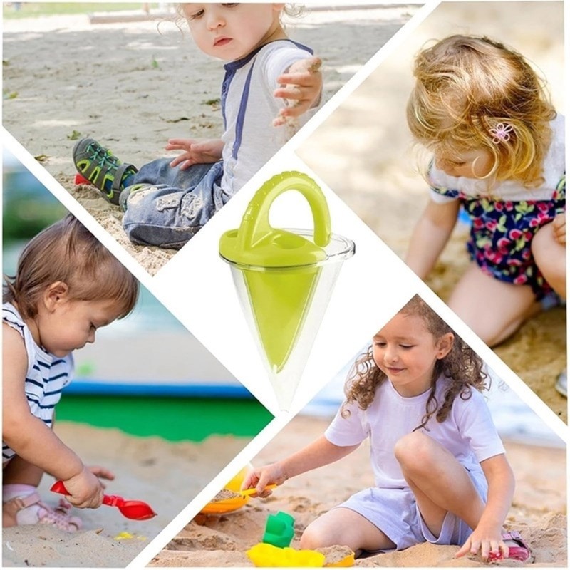 CH Kids Sand Toy Gadgets for Beach Kids Spilling Funnel Tool Beach ...