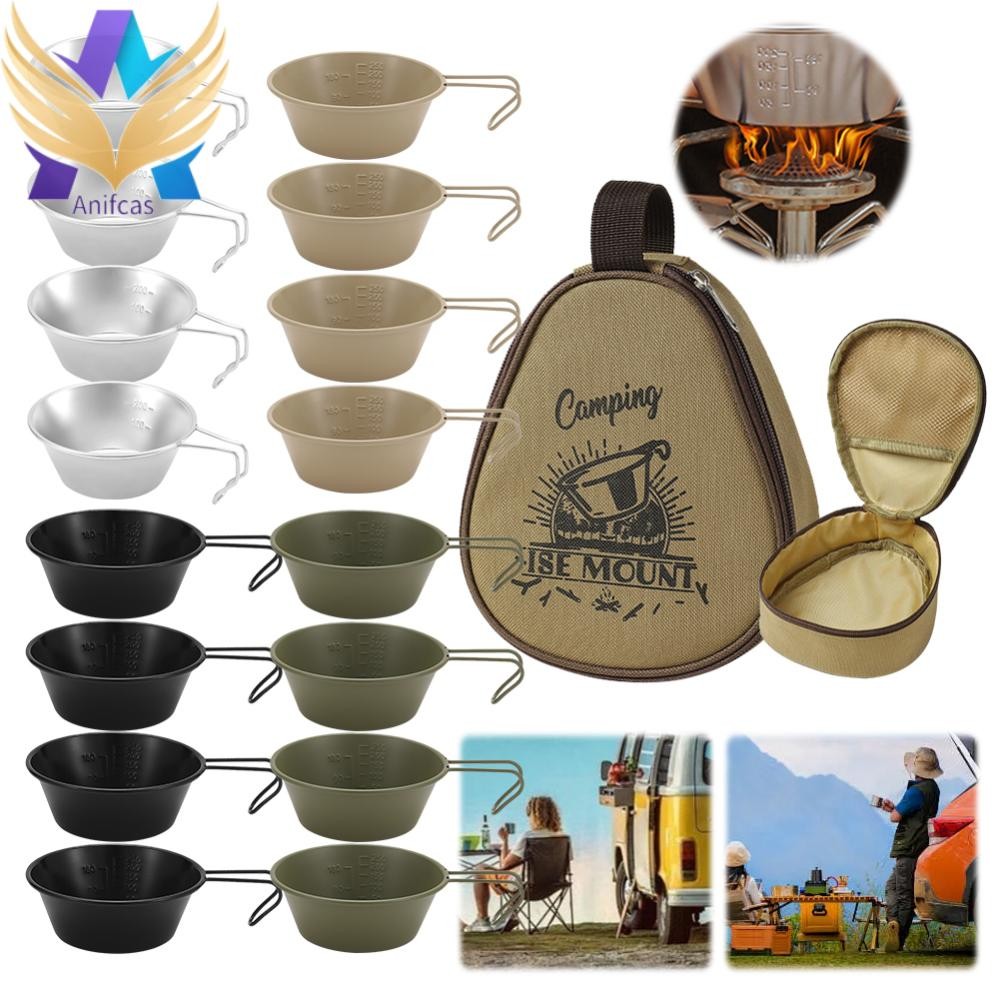 ISE MOUNT 4 ชิ้น 300 มล. ชาม Sierra กลางแจ้งบนโต๊ะอาหารสแตนเลสสําหรับ ...