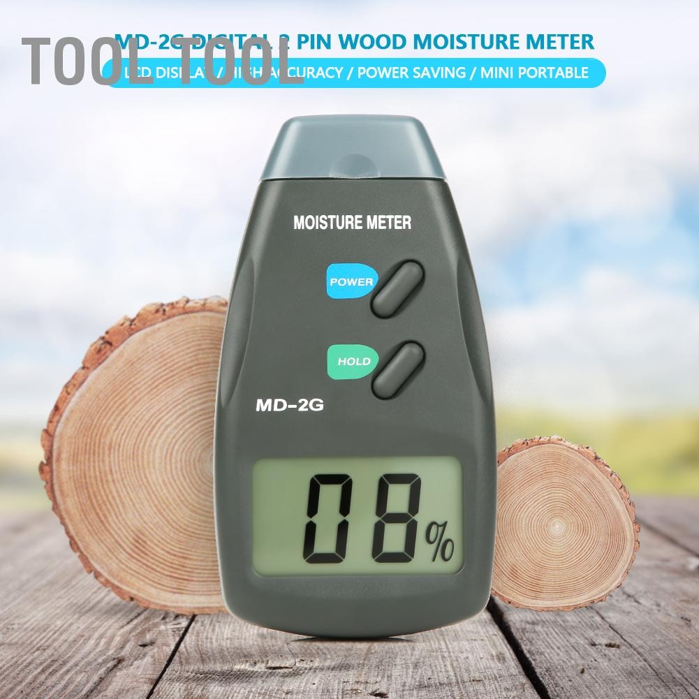 Tool MD-2G LCD ดิจิตอล 2 ขาเครื่องวัดความชื้นไม้เครื่องตรวจจับไม้ ...