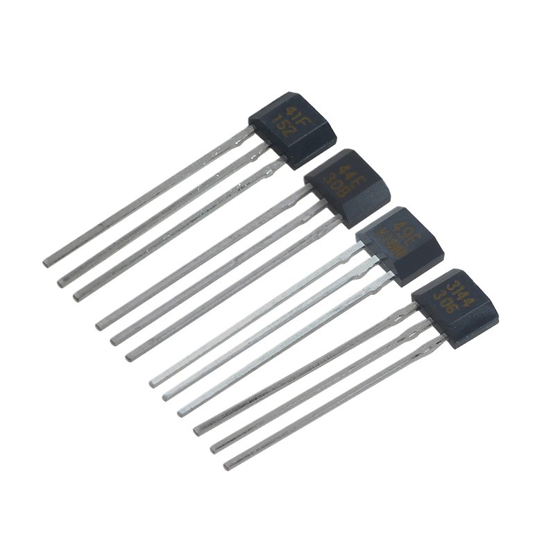 5 ชิ้น/ล็อต A3144/41F/44E/49E Magnetic Sensor Hall Effect สวิทช์ In-Line TO-92 มอเตอร์ไร้แปรง ...