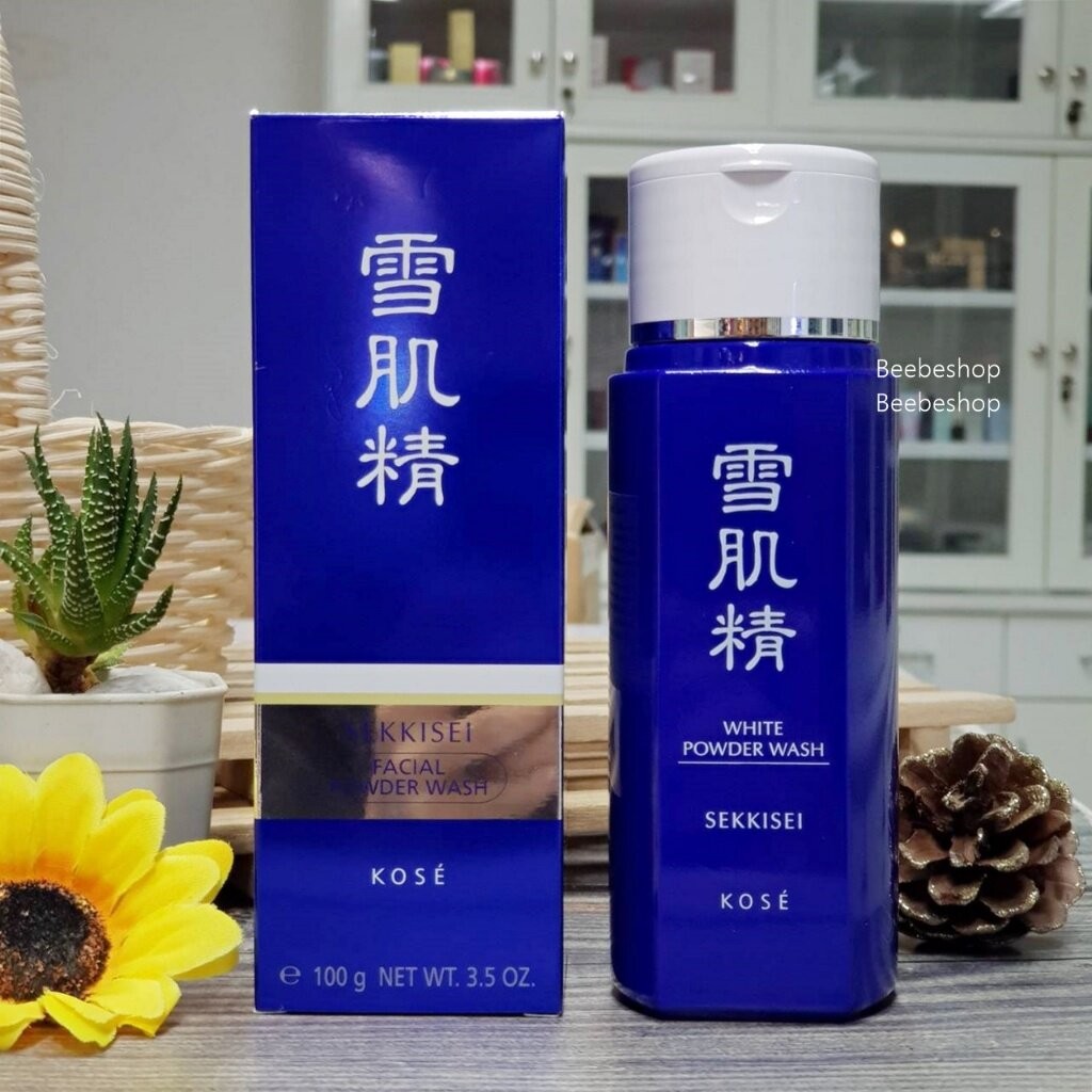Kose Sekkisei Facial Powder Wash 100g ผลิต 11/2023 ผงแป้งทำความสะอาดผิว ...