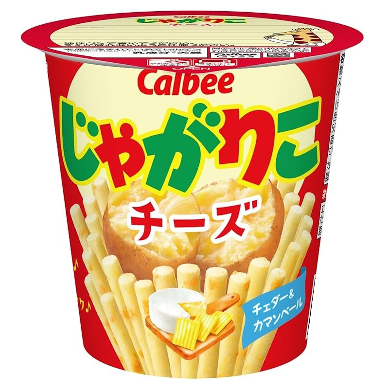 《JAPAN》★Jagariko Cheese Snack 55g × 12 pieces | Shopee Thailand