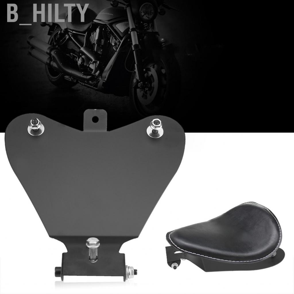 B_HILTY รถจักรยานยนต์ที่นั่งวงเล็บ SOLO ฐานแผ่นสำหรับ Harley Chopper ...