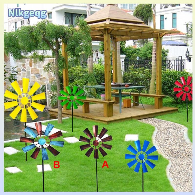 [nlkgeqg] 28" Kinetic Pinwheel พร้อม Off Garden Stake เครื่องประดับสนาม ...