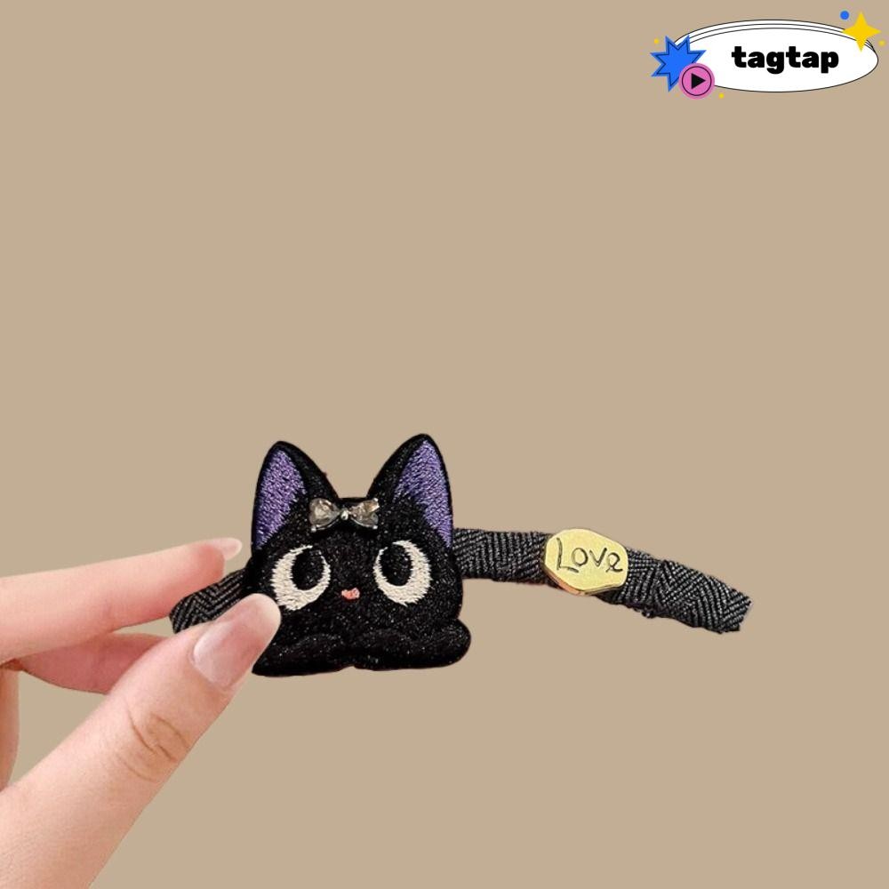 Tagtap กิ๊บติดผมโบว์ สไตล์เกาหลีน่ารักแมวดำ ออกแบบอย่างประณีต เหมาะสำหรับของขวัญ | Shopee Thailand