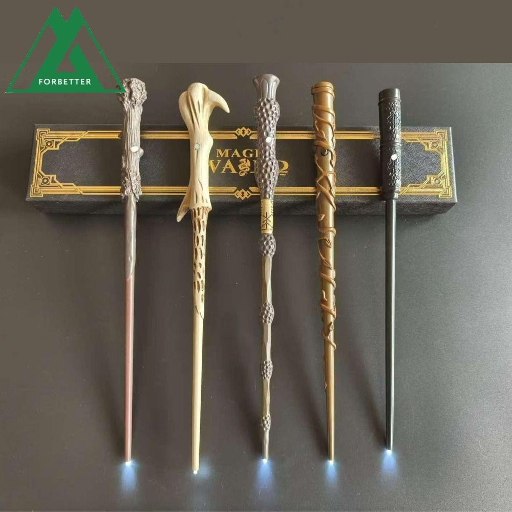 FORBETTER LED Magic Wand, ไฟ LED Dumbledore คอสเพลย์ Magic Stick, ความ ...