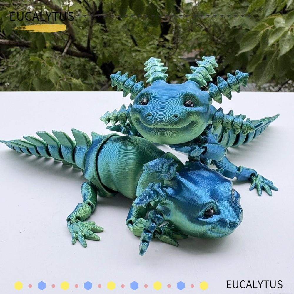 EUCALYTUSTH Axolotl Action Figure, Multi-jointed Movable Creative ...