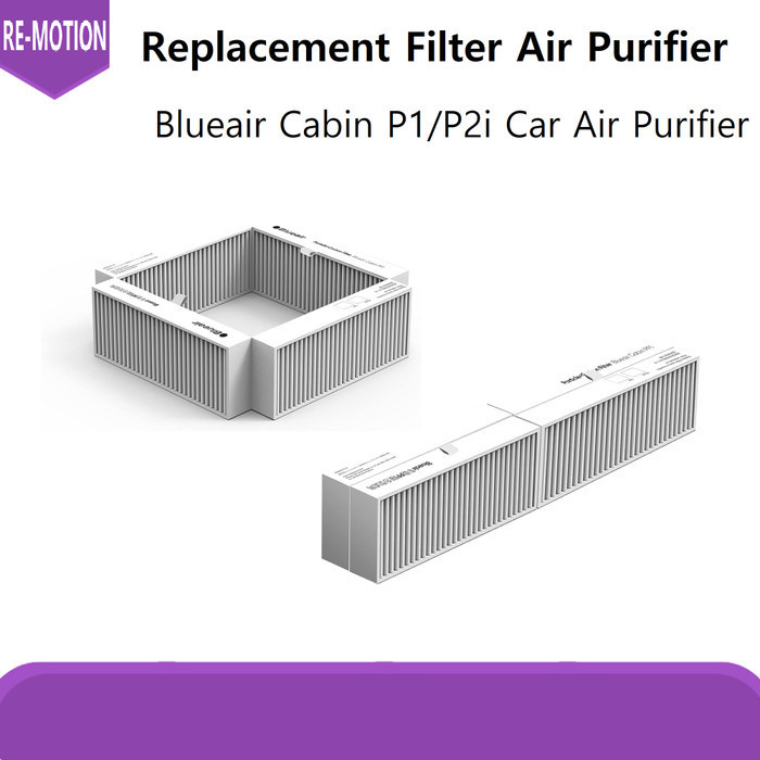 กรองเครื่องฟอกอากาศในรถยนต์ Blueair Cabin P1 P2i Particle+แผ่นกรอง ...