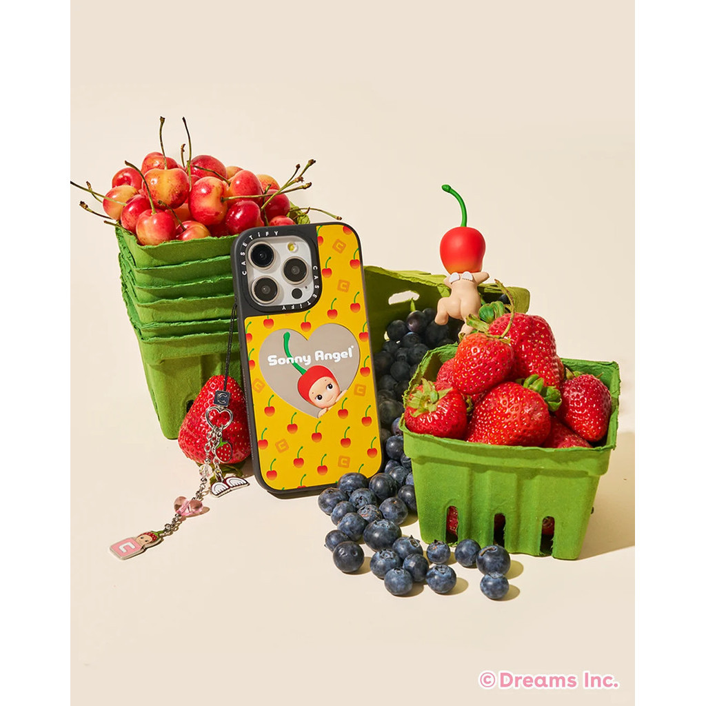 Casetify X Sonny Angel Harvest Heart Cherry IPhone Case แม่เหล็กดูด ...