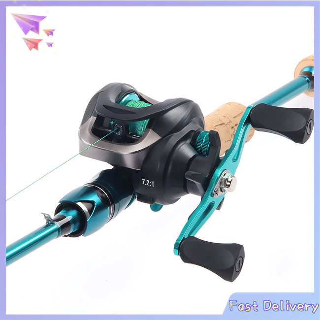 COD Lure Fishing Baitcasting Reel อัตราทดเกียร์ 7.2:1 ลากสูงสุด 10 กก. ...