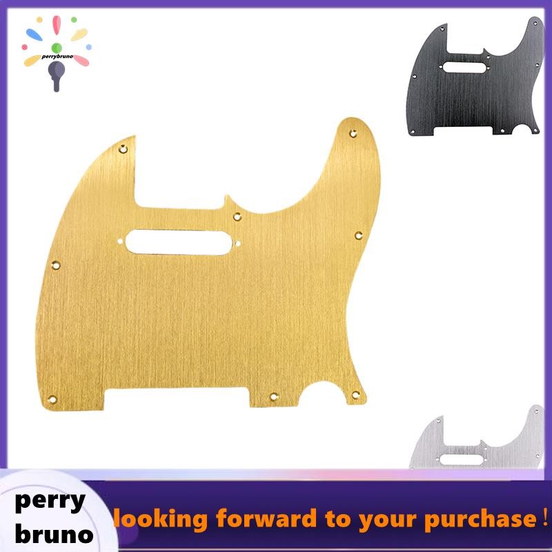 Product image [perrybruno] 8 Hole Tele Guitar Pickguard Metal Pick ...