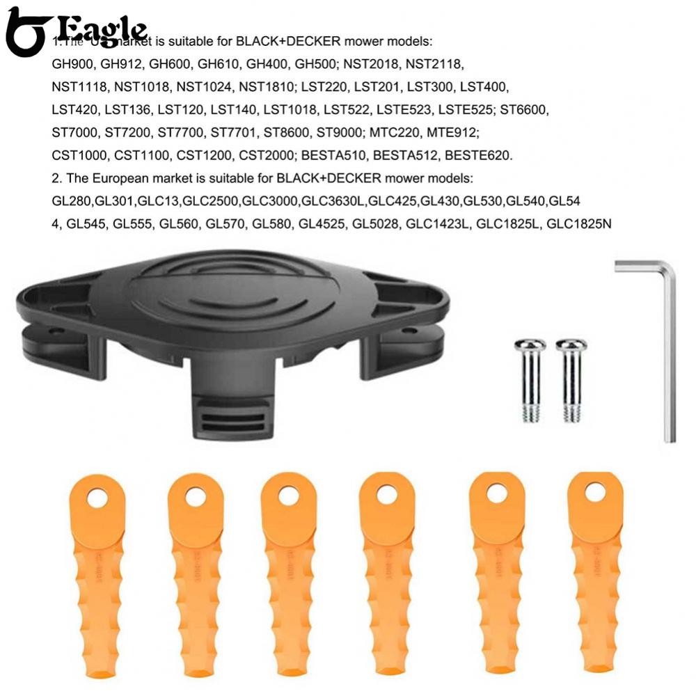 EAGLETrimmer หัวตัดใบมีด GH500; NST2018 GH610 GH900 GH912 GL280 พลาสติก ...