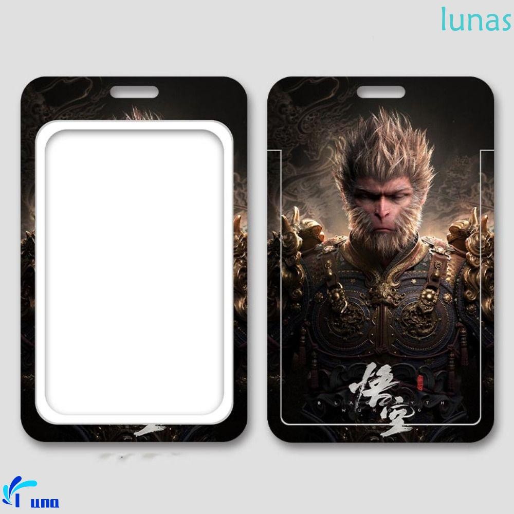 Lunasol Black Myth Wukong Card Sleeve, ID Card Cover เชือกยาว Wukong ...