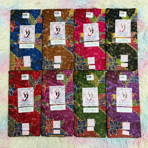 โซเฟีย ผ้าบาติก ตรา KUNIDA SUPER เย็บเรียบร้อย ลวดลายผ้าปาเต๊ะ สีสัน ...