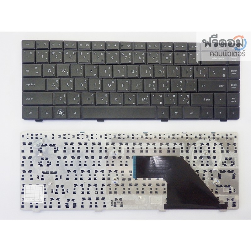 คีย์บอร์ด Compaq 320 321 325 326 420 421 425 ไทย-อังกฤษ-สีดำ KEYBOARD ...