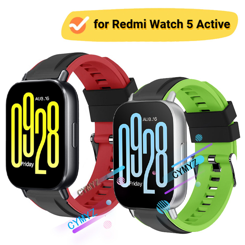 Redmi Watch 5 Active Smart Watch strap สายซิลิโคน Xiaomi Redmi Watch 5 ...