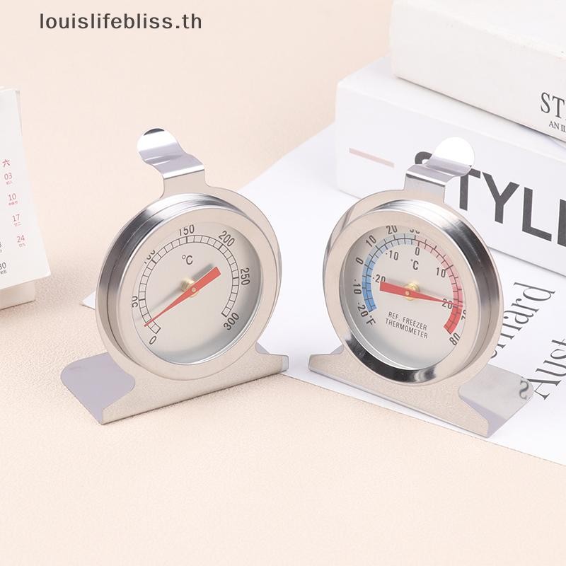 Louislifebliss 1 ชิ้นเตาอบตู้เย็นตู้แช่แข็ง Thermomete ตู้เย็นเตาอบเครื่องวัดอุณหภูมิใช้ในบ้าน ...