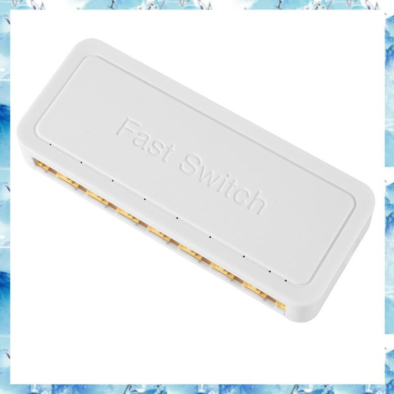 8 พอร์ต RJ45 Gigabit Ethernet Switch 1000 Mbps Mini Network Switches ...