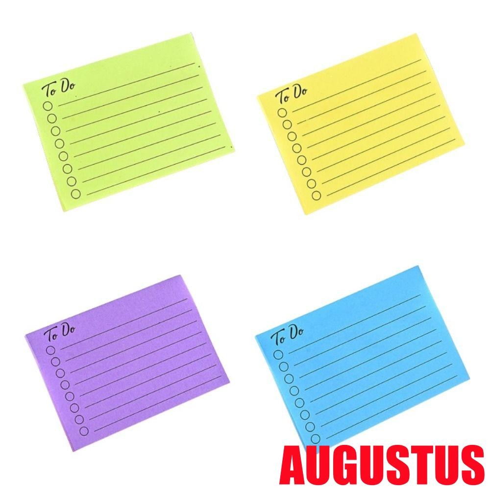 Augustus Sticky Notes, การวางแผนการศึกษา Self Discipline Schedule Memo ...