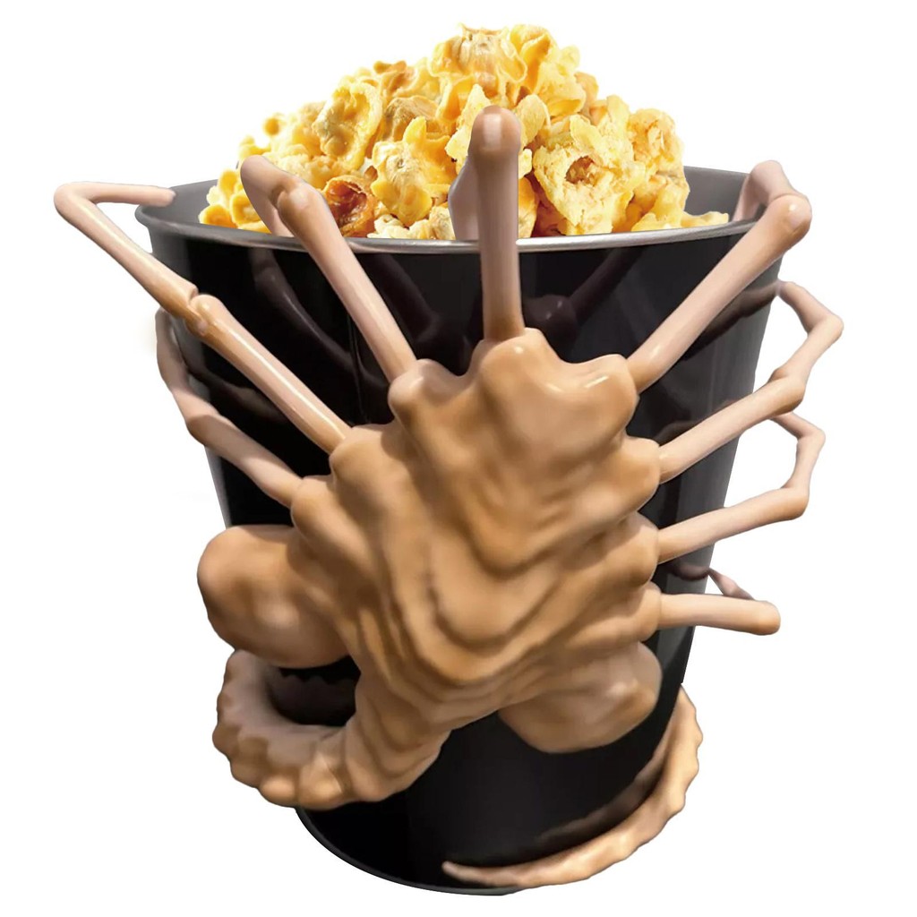 Alien Popcorn Bucket Facehugger คอนเทนเนอร์ขนมอเนกประสงค์ Gothic Snacks ...