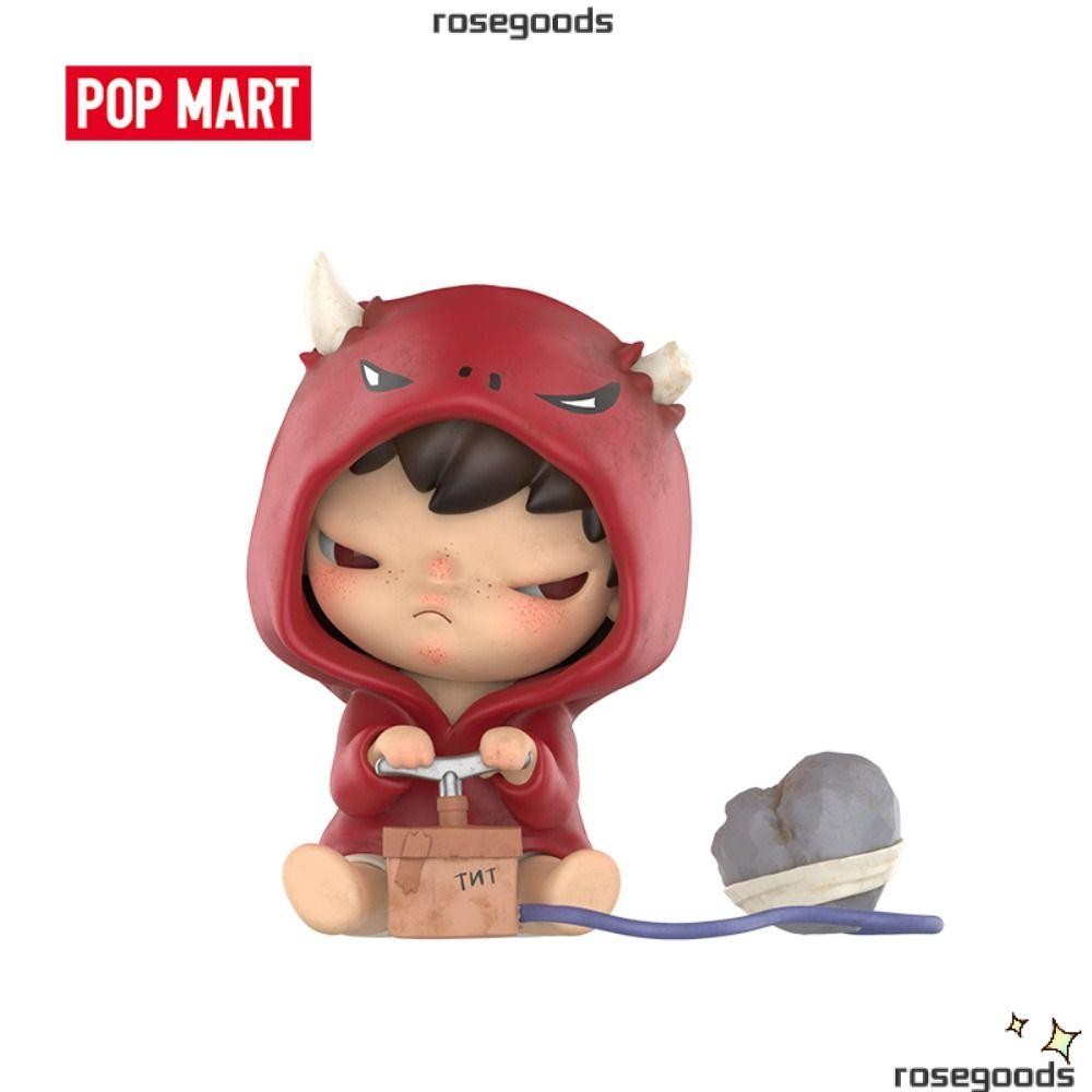 Rose Box, Hirono Mime Series POP Mart SKULLPANDA อะนิเมะการ์ตูนตัวเลข ...