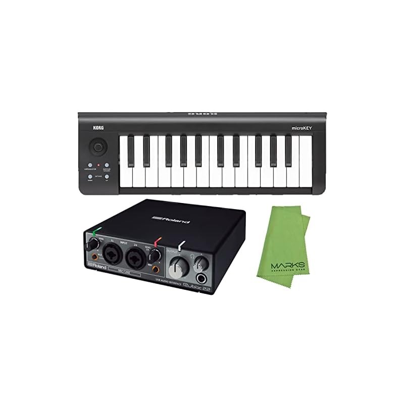 "Music Production Set: Roland Audio Interface Rubix22 + KORG USB/MIDI ...