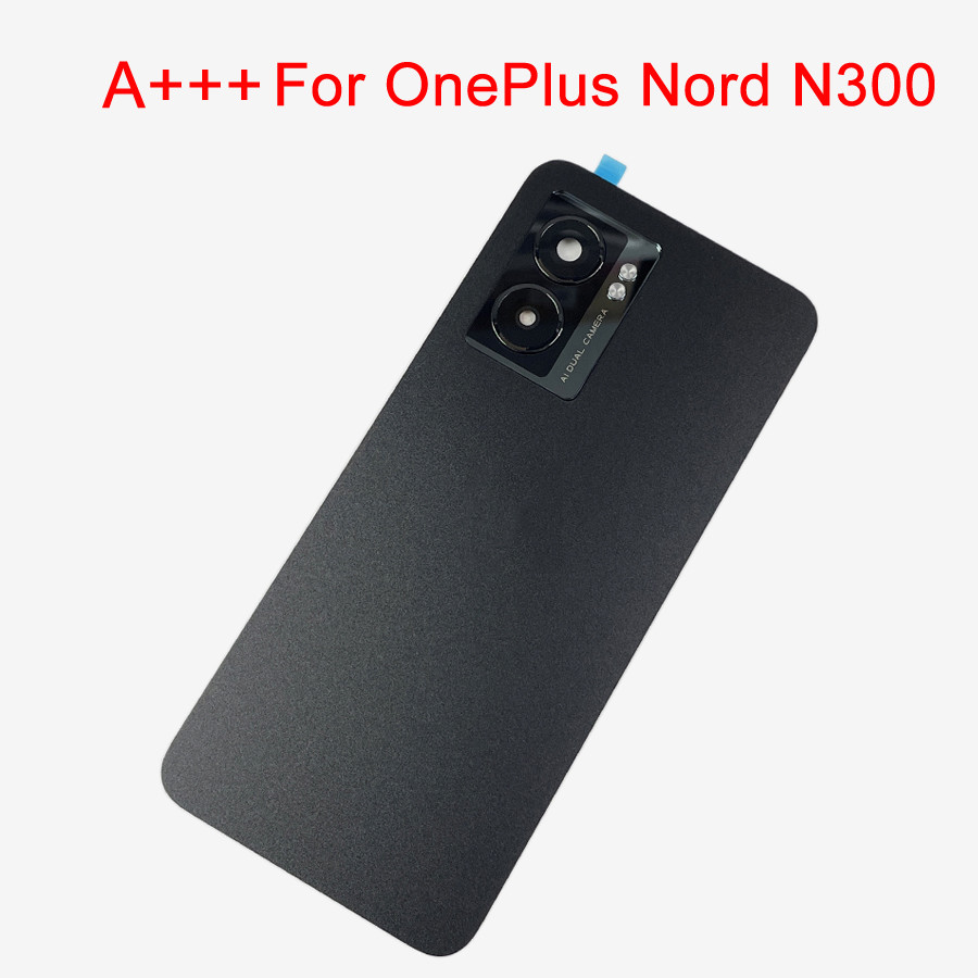 A+++ สําหรับ OnePlus Nord N300 CPH2389 ฝาหลังแบตเตอรี่ประตูกล้องกระจก ...