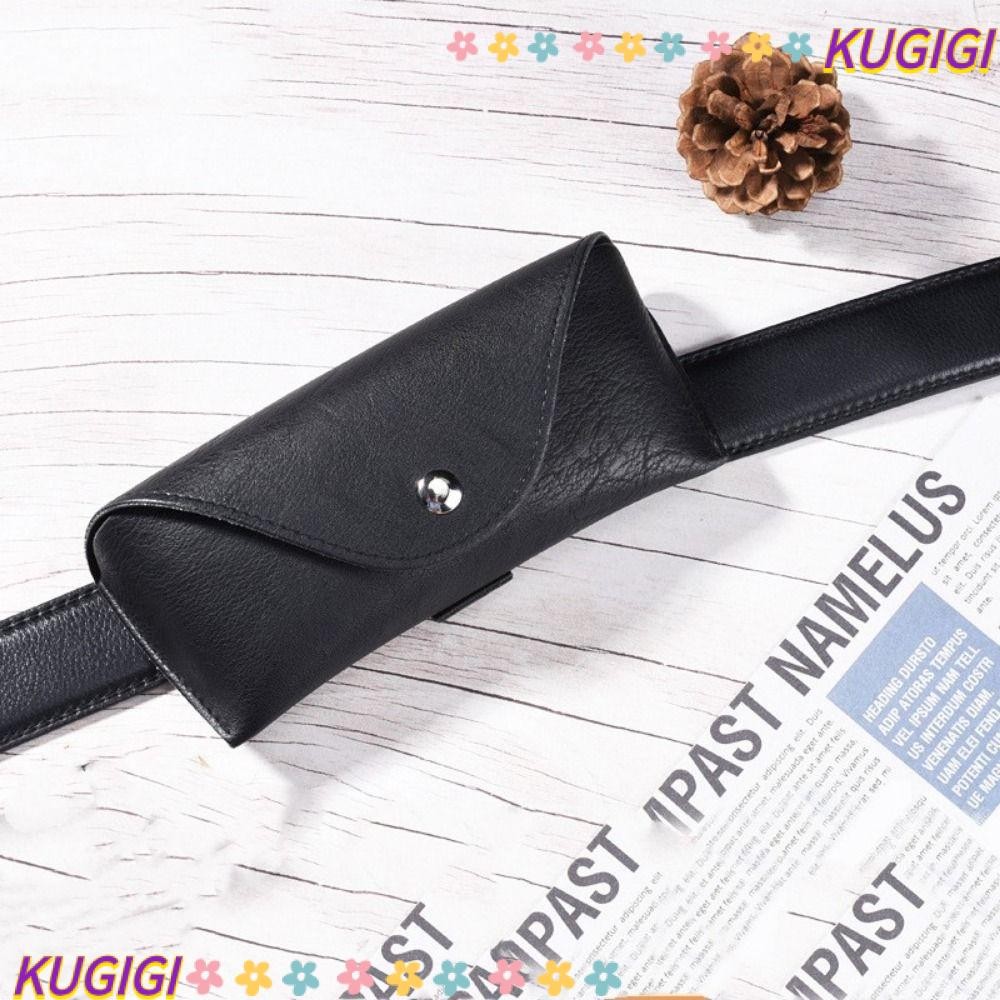 Kugigi Belt Cases กล่องเก็บหนังแว่นอ่านหนังสือสีดํา | Shopee Thailand