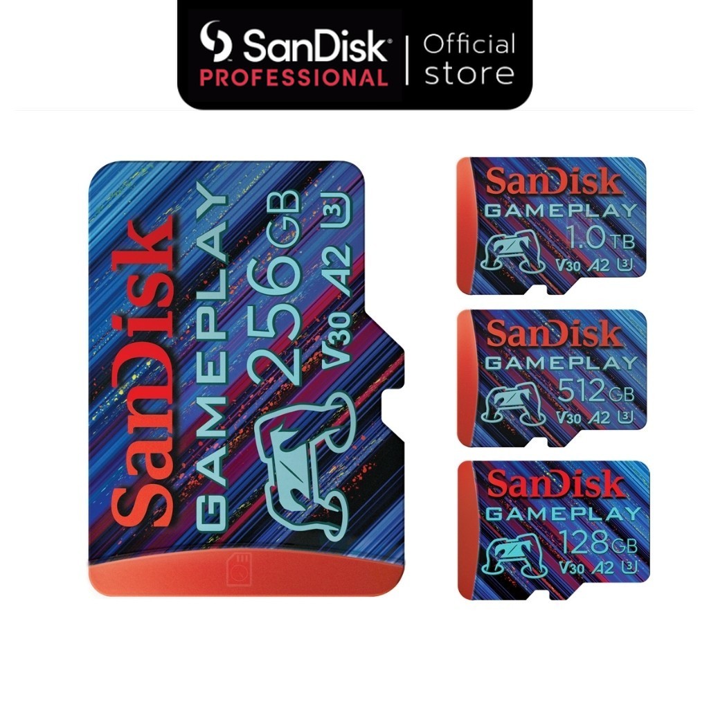 SanDisk Extreme Game Play microSD card 256GB 512GB 1TB (SDSQXAV ...