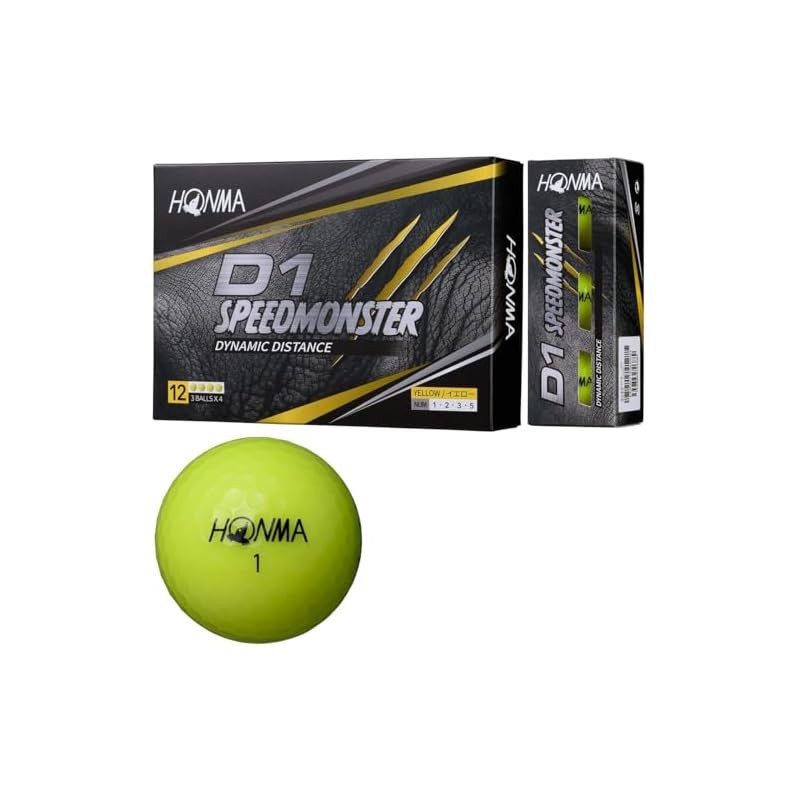 《JAPAN》★HONMA Golf Balls D1 SPEED MONSTER 3-Dozen Set | Shopee Thailand