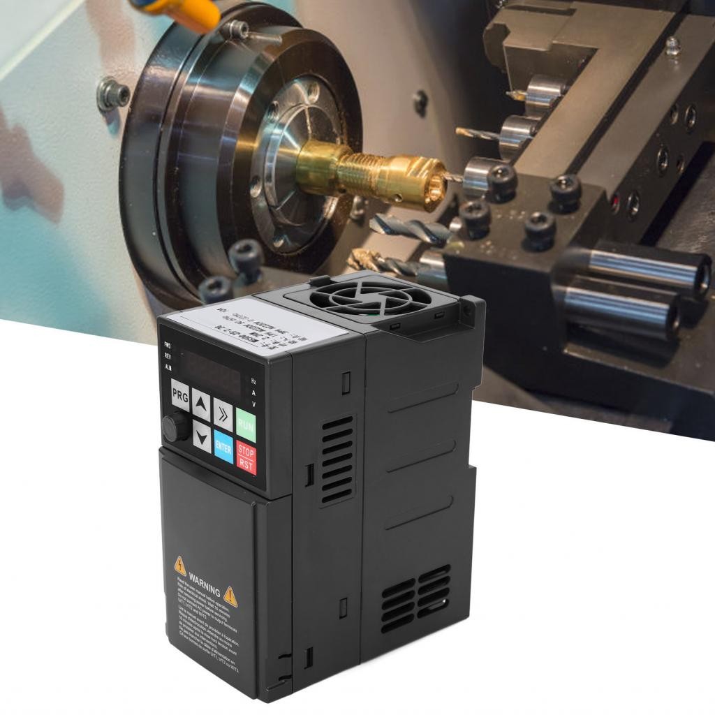 อินเวอร์เตอร์ความถี่ 1ph 220V ถึง 3ph 10a การกระจายความร้อนที่ดี VFD ...
