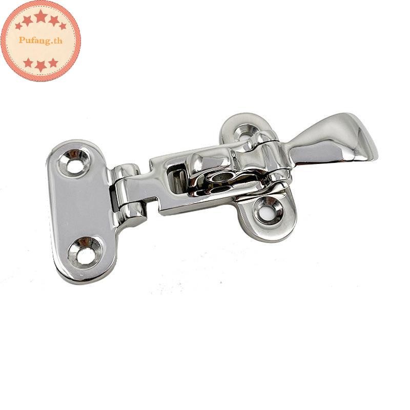 PUFANG Marine สแตนเลสล็อคสลับ Clamp Latch Deck Hasp Locker Anti-Rattle ...