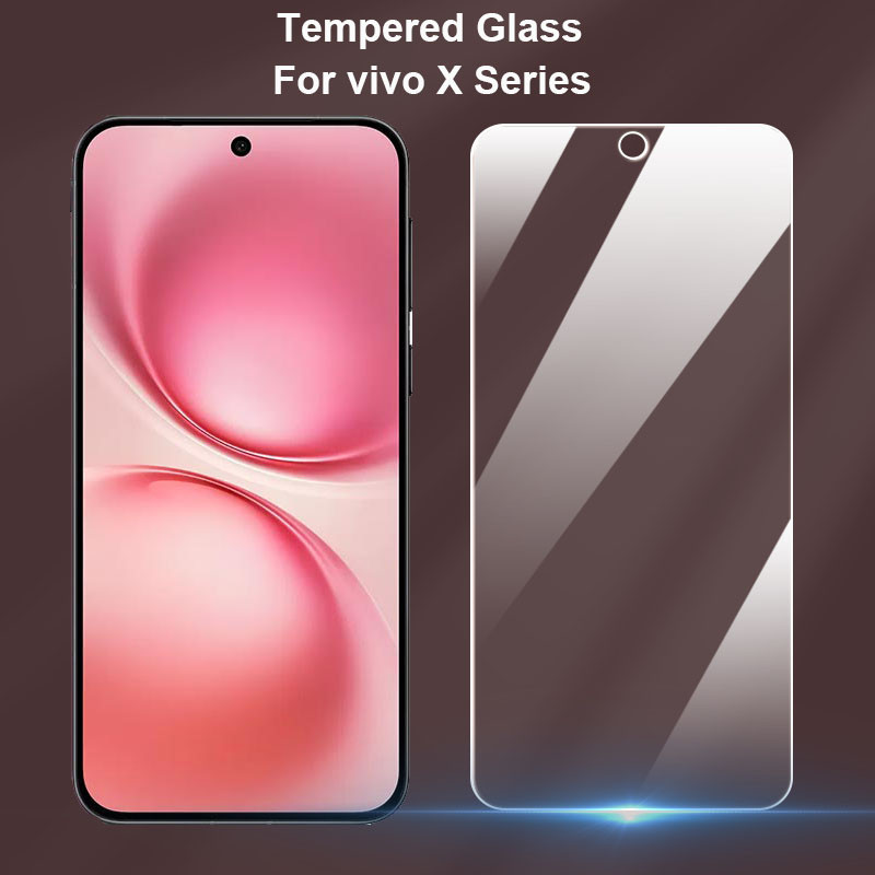 สําหรับ vivo X200 X100s X80 X70 X60 X60t X50 X50e Lite Pro mini กระจกนิรภัยใส 9H 2.5D พรีเมี่ยม ...