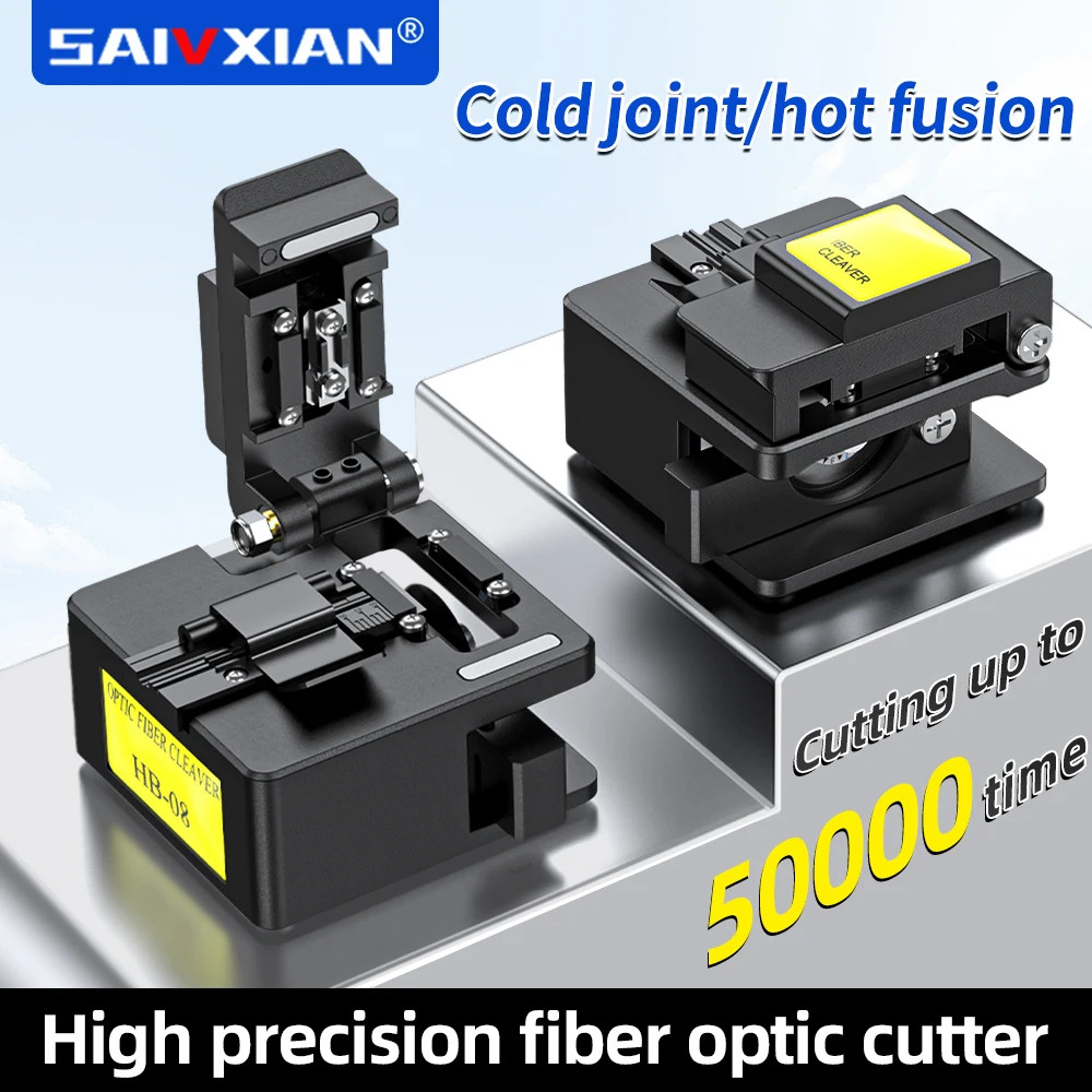 SAIXIAN HB-08 มีดตัดไฟเบอร์ Hot Melt Cold Splicing ความแม่นยําสูง Fiber ...