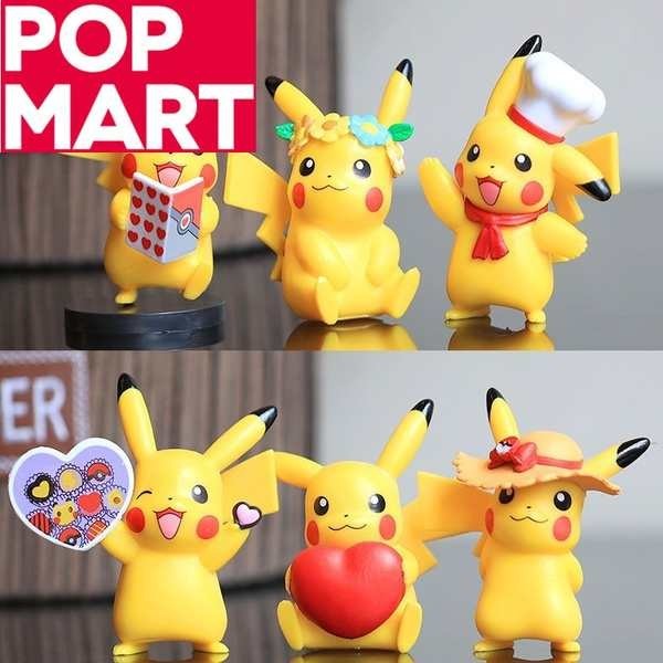 pop mart online โมเดล Popmart Bubble Mart Love Pokémon Blind Box Figure ...