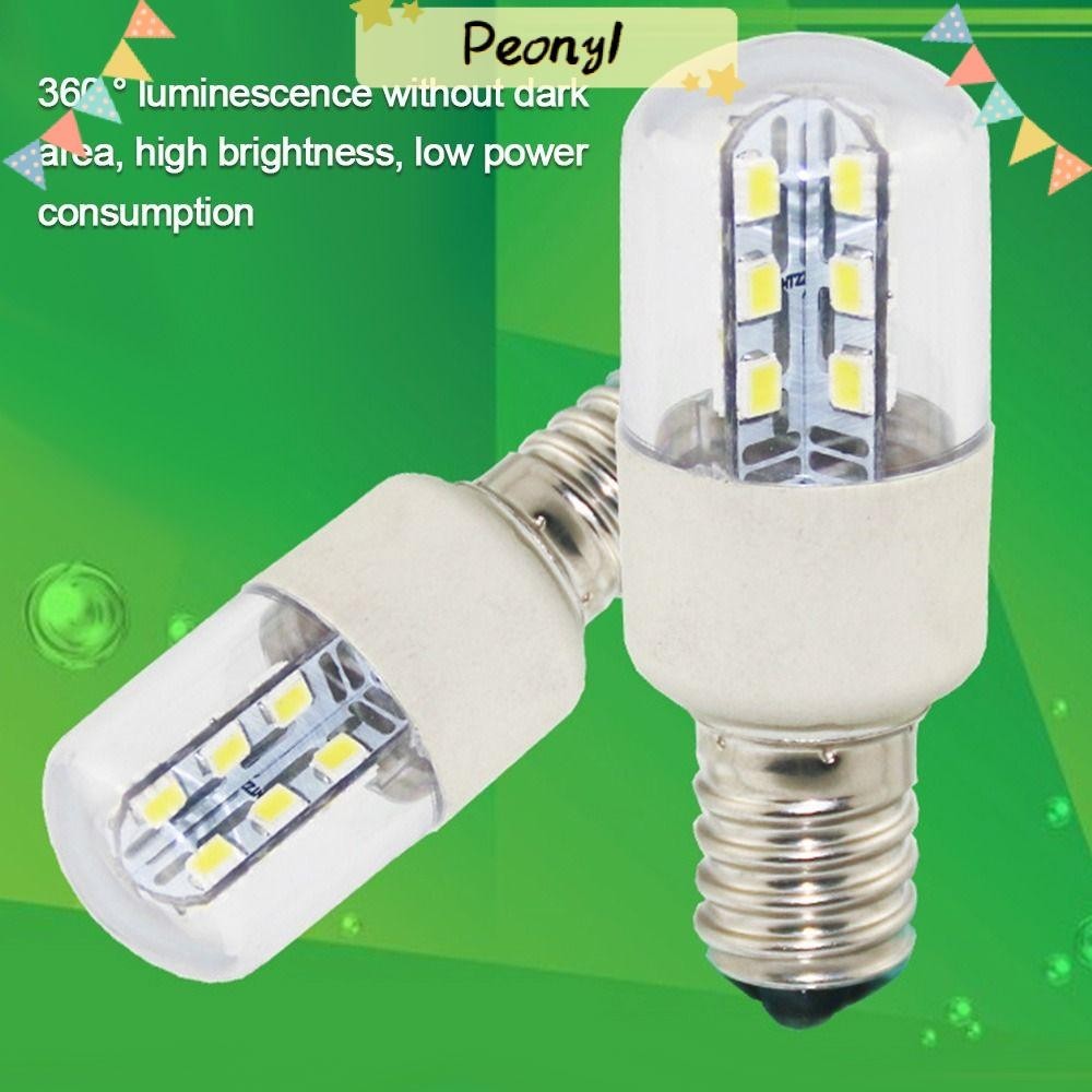 Pdony หลอดไฟตู้เย็น Bright E12 E14 Connector แสงสีขาว 110V 220V หลอดไฟ ...