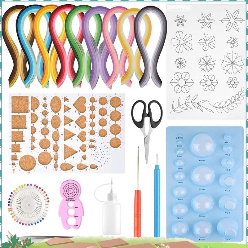 Super Paper Quilling Kits 45 สี 900 แถบ Quilling Art กระดาษ Diy Craft ...