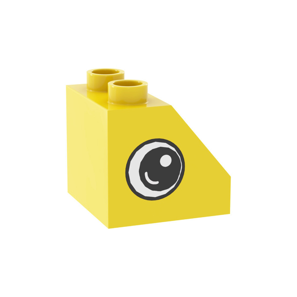 Duplo อิฐบล็อกอาคาร 2x2 Slope พร้อม Eye สีสุ่มของเล่นเด็ก Creative ...