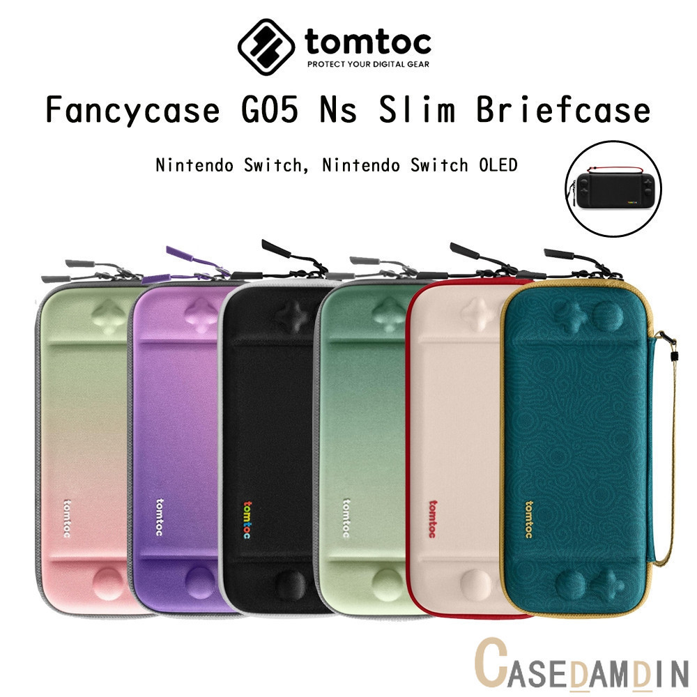 Tomtoc Fancycase G05 Ns Slim Briefcase กระเป๋ากันกระแทกเกรดพรีเมี่ยม สำหรับ Nintendo Switch ...