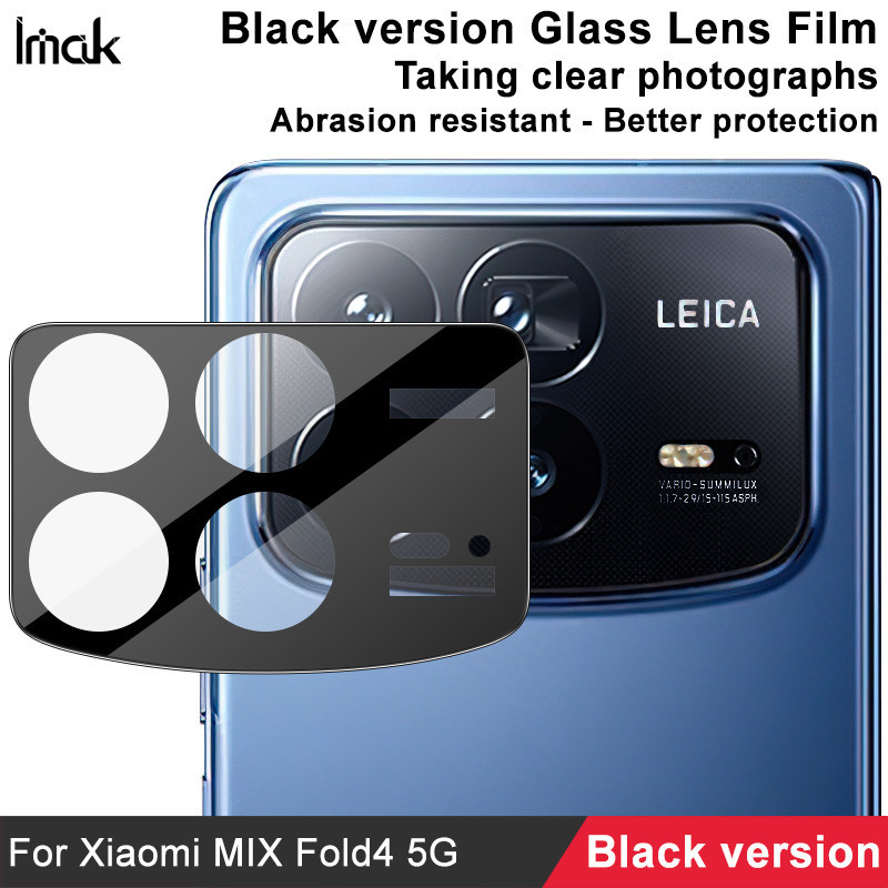 Original iMak Black Border ฟิล์มเลนส์กล้อง Xiaomi Mix Fold 4 Fold4 5G ...