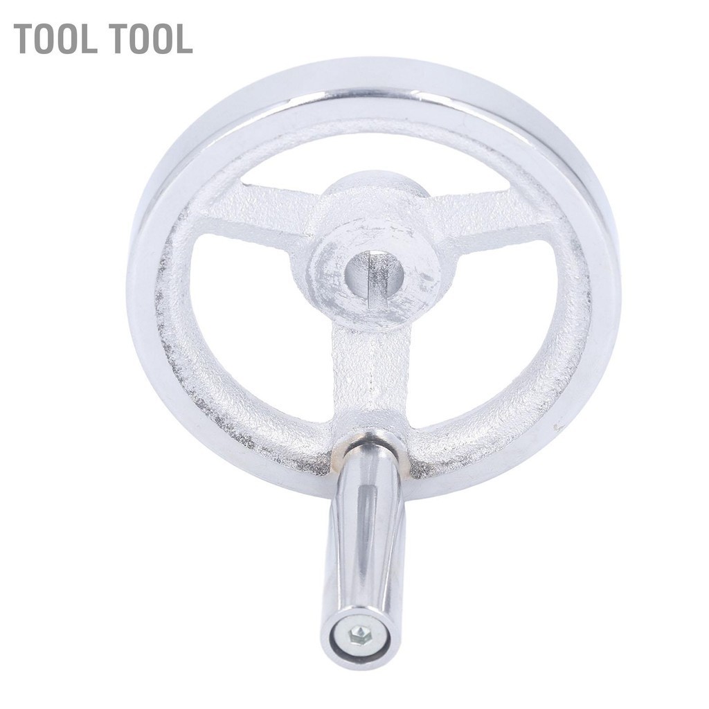 Tool 3 Spoke Hand ล้อ Revolving Handle เหล็กหล่อรอบ Handwheel สำหรับ ...