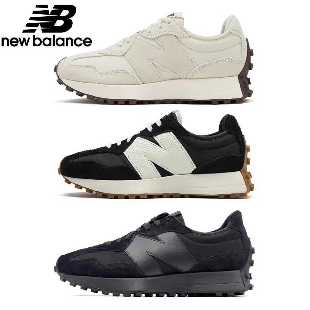 NB NB 327 Retro Low Cut รองเท้าวิ่งสไตล์เดียวกันสำหรับผู้ชายและผู้หญิง ...